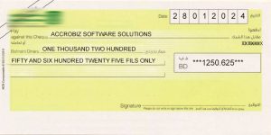 Free Cheque Printing Software for Bahrain Banks | Download Now