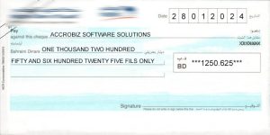 Free Cheque Printing Software for Bahrain Banks | Download Now